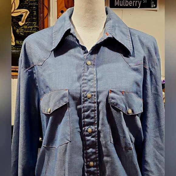Big Mac | Shirts | Vtg Jcpenny Big Mac Button Down Work Shirt | Poshmark
